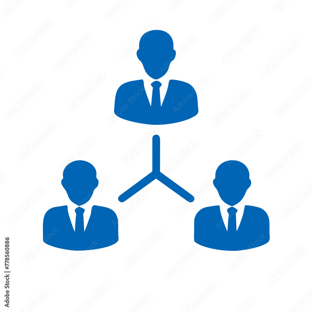 collaboration icon, teamwork symbol, partnership symbol, cooperation ...