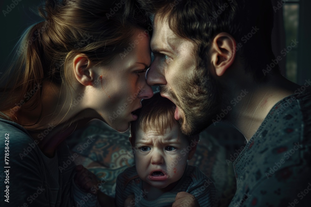 Foto de Domestic violence: a poignant portrayal of the harrowing ...