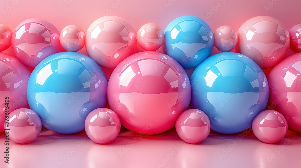 Colorful balls abstract wallpaper and background. Pattern design for ...