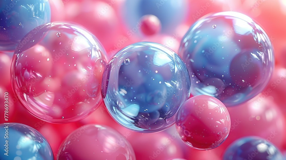 Colorful balls abstract wallpaper and background. Pattern design for ...