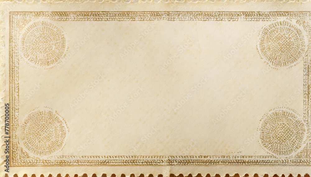 vintage blank postage stamp grunge background texture template black ...