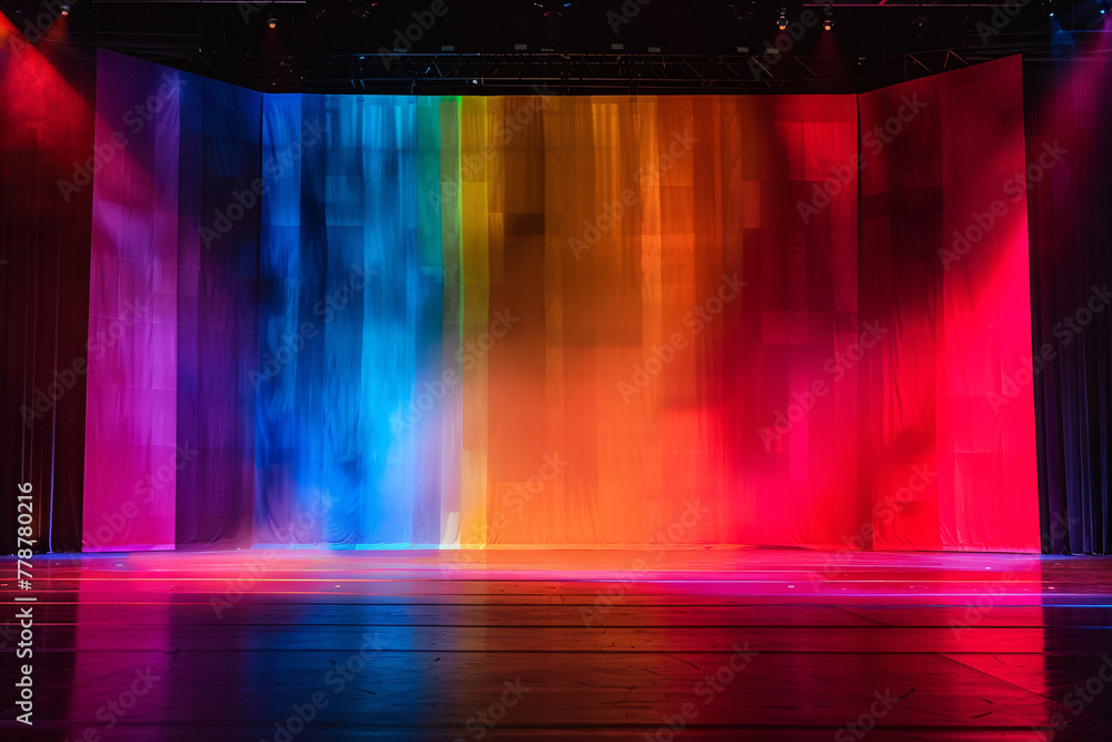 Transformative Stage Lighting Art: Precision and Grace in Modern Dance ...