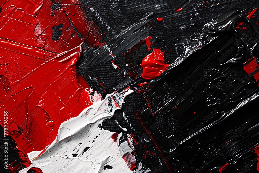 Black And Red Paintings The Man Cave Is Waiting!