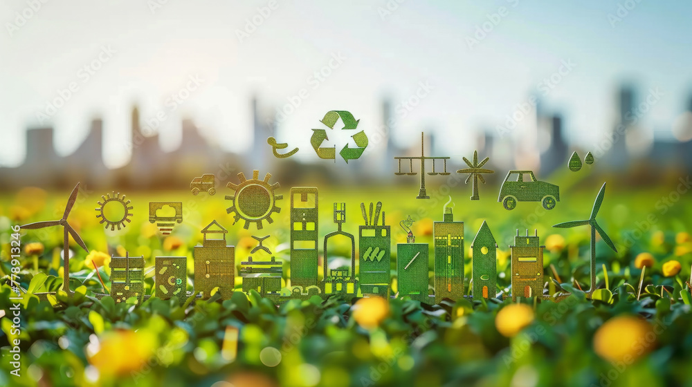 Corporate Responsibility, Infographic of a company's commitment to ...