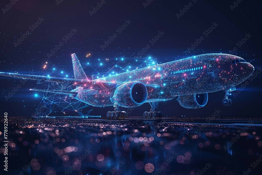 smart digital airplane , artificial intelligence in aviation technology ...