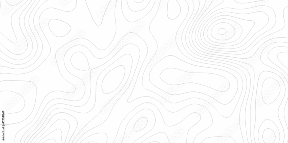 Abstract pattern with lines topographic map background. Topography and ...