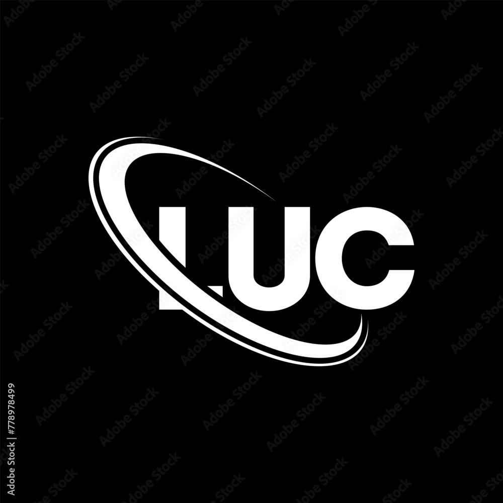 LUC logo. LUC letter. LUC letter logo design. Initials LUC logo linked ...