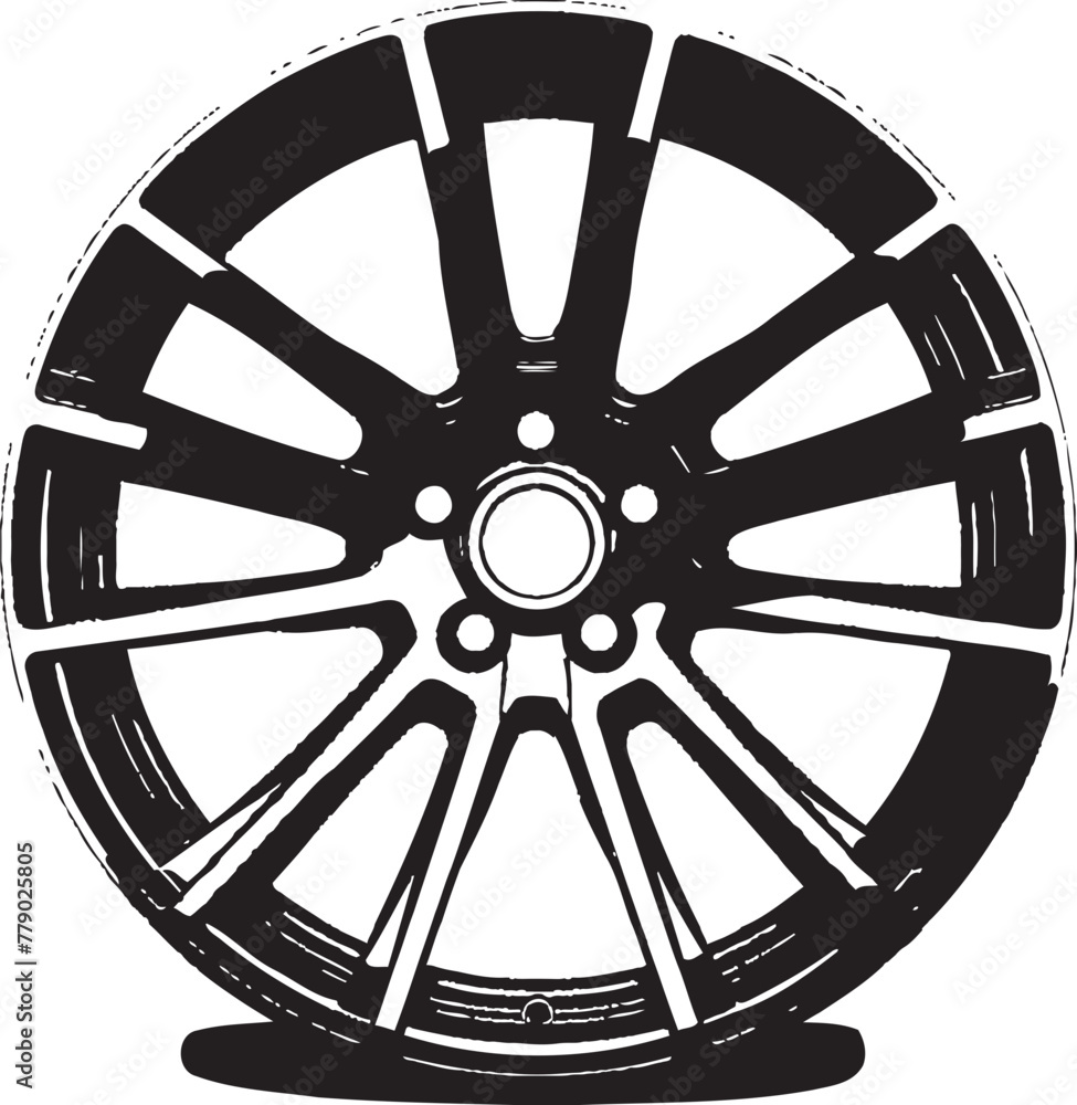 Dynamic Drive Action Packed Alloy Wheel Vector Logo Alloy Apex Peak ...