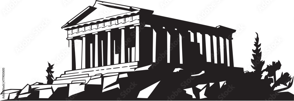 Vector Graphics of Historic Greek Architecture Echoes of Greatness ... Vector Graphics of Historic Greek Architecture Echoes of Greatness ...