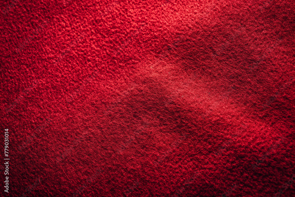 Red background, red felt fabric texture background, top view Stock ...