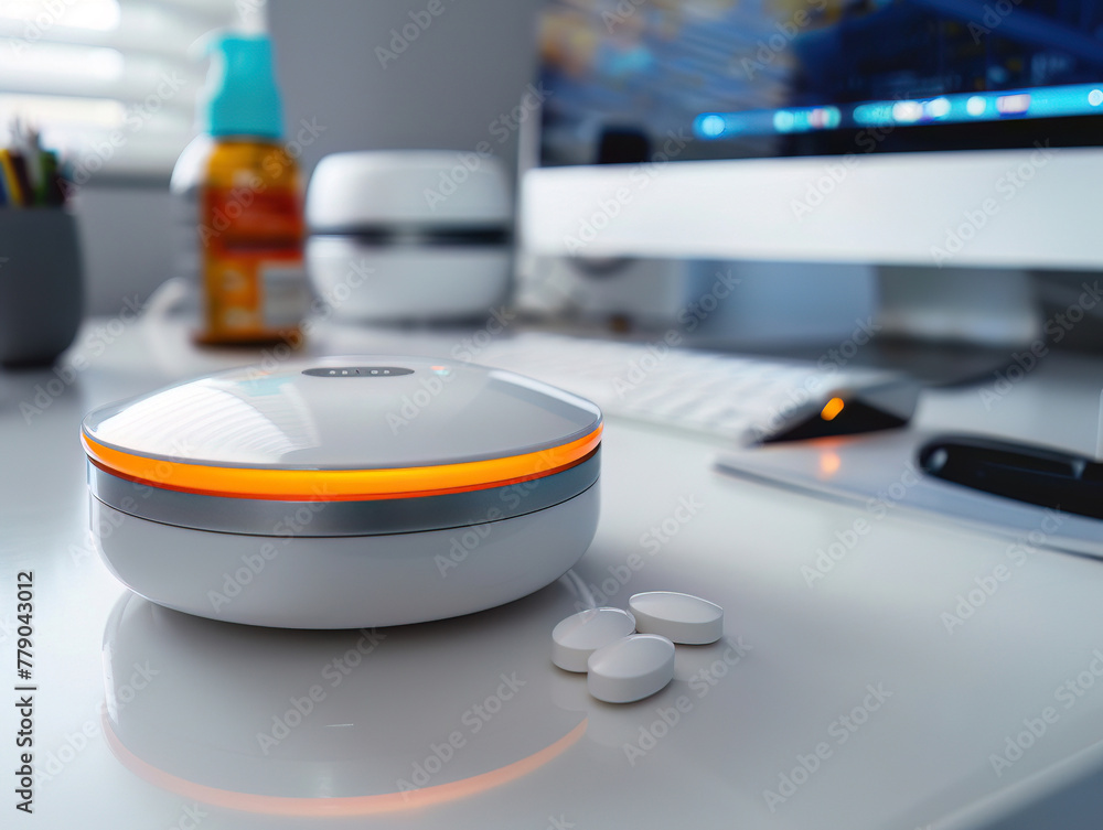 An AI powered personal assistant device, offering reminders for ...