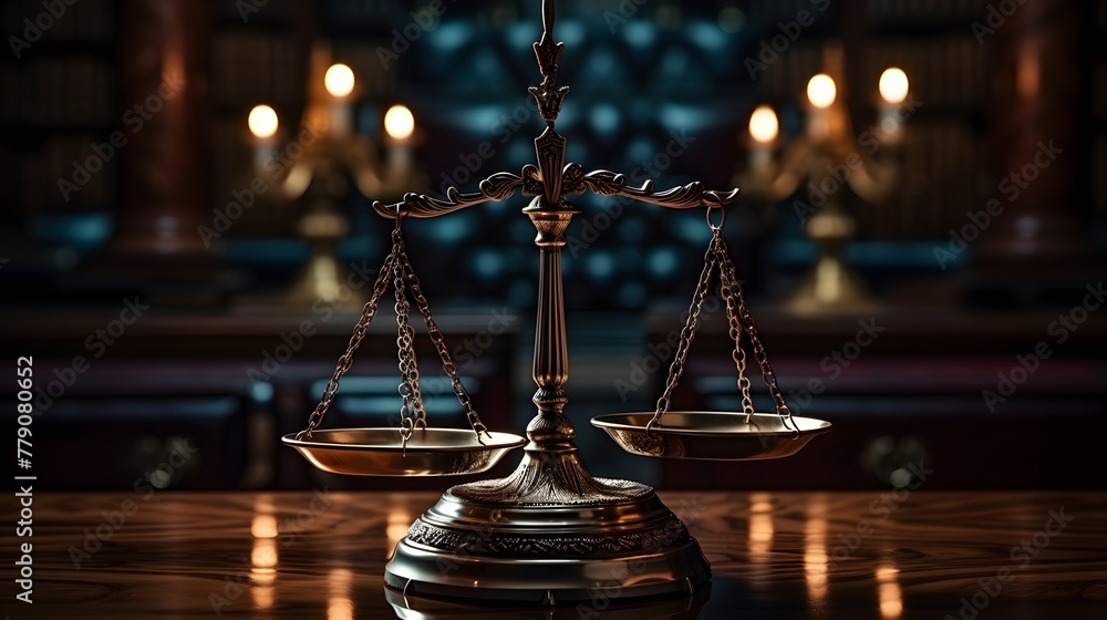 scale of justice,Scales of Justice in the dark Court Hall Law concept ...