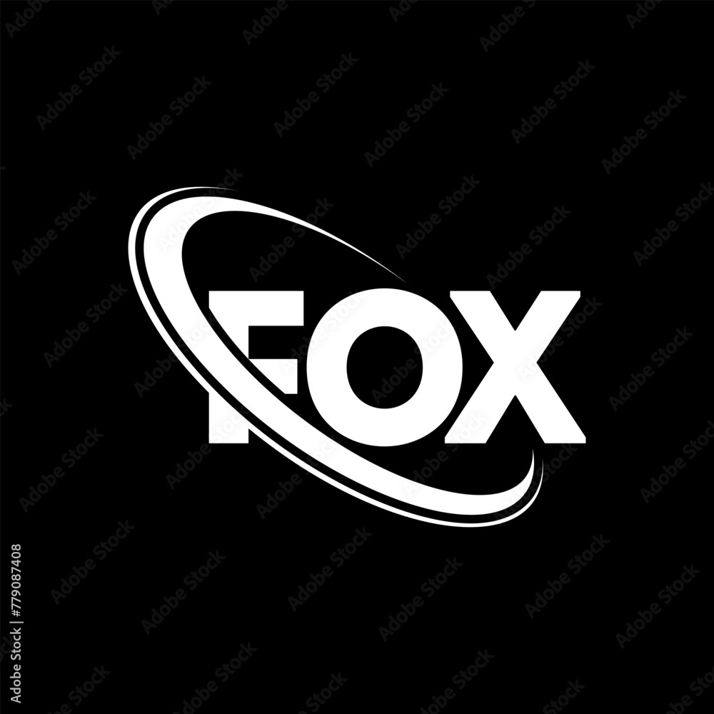FOX logo. FOX letter. FOX letter logo design. Initials FOX logo linked ...
