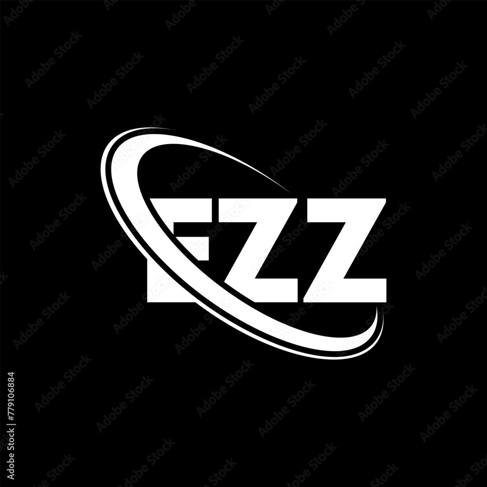 EZZ logo. EZZ letter. EZZ letter logo design. Initials EZZ logo linked ...