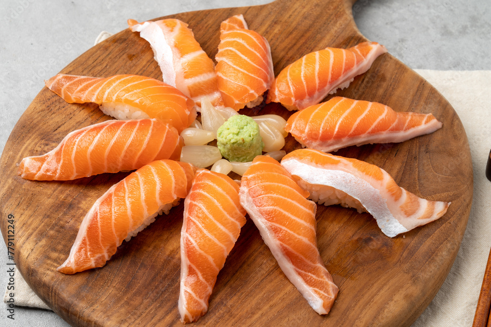 Japanese, sushi, sashimi, fish, eel, shrimp, flatfish, rockfish, salmon ...