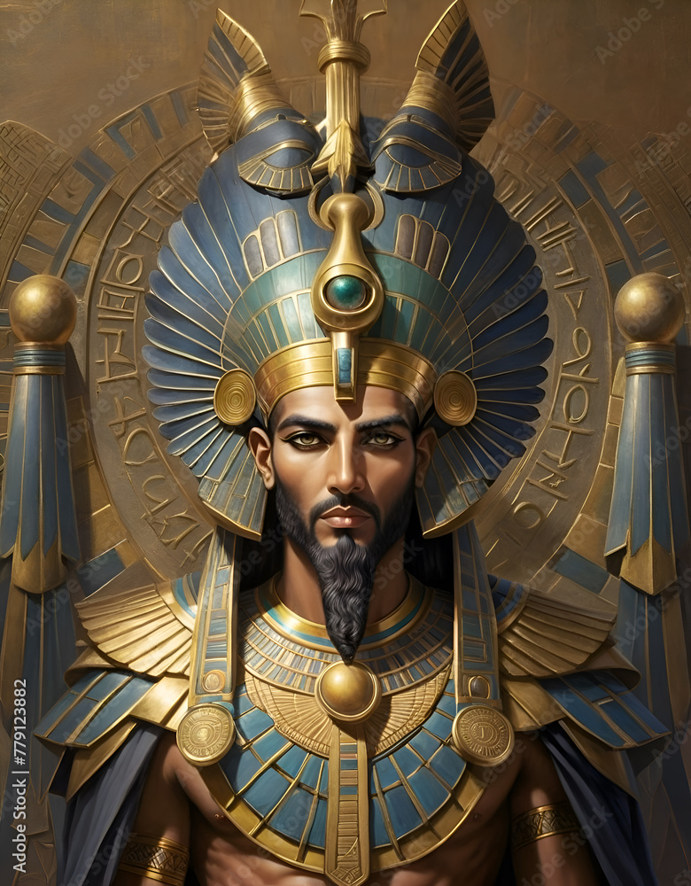 alive Thoth Trismegistus, Hermes,- Egyptian god. Egypt mythology ...