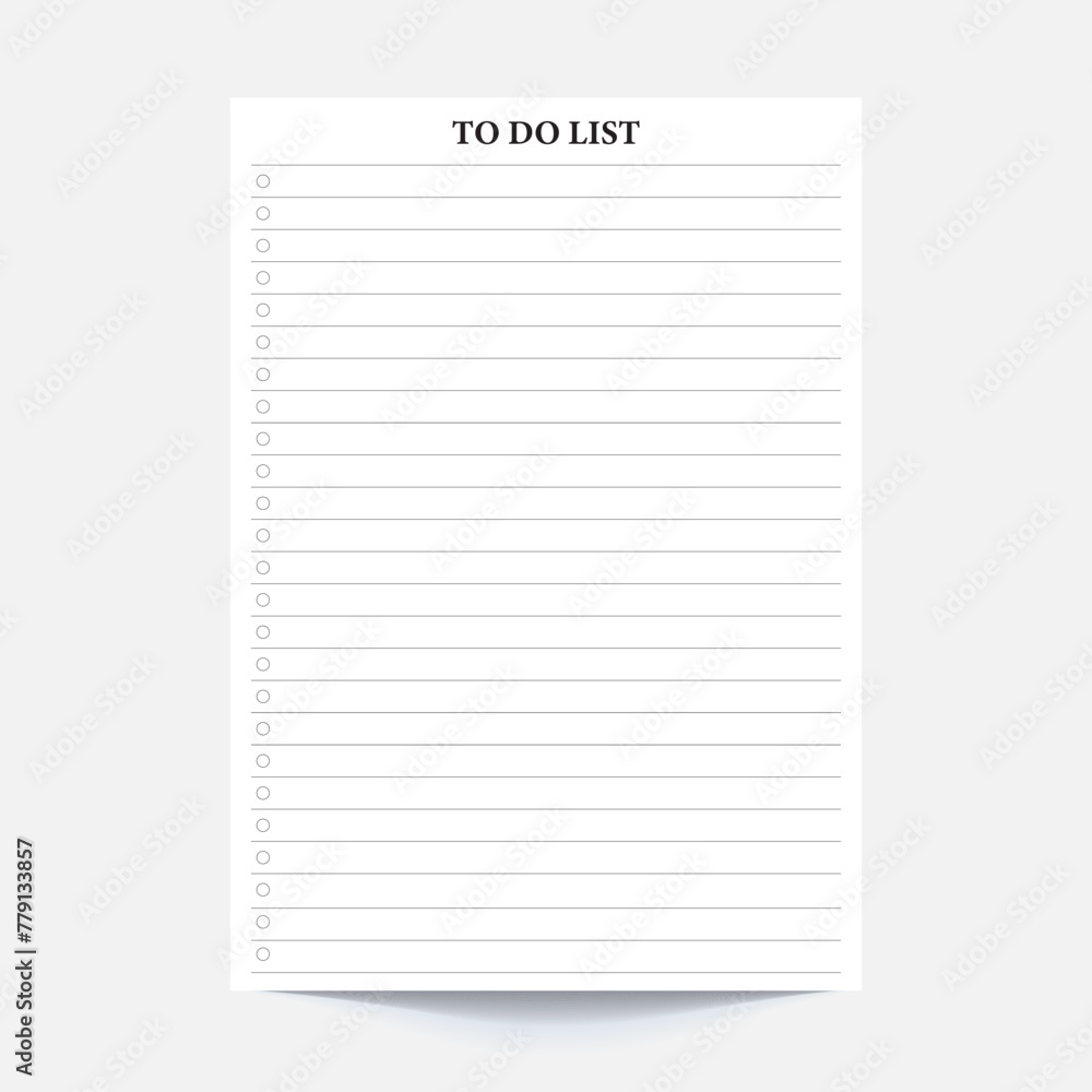 Vetor de to do list template,to do list form,to do list planner,daily ...