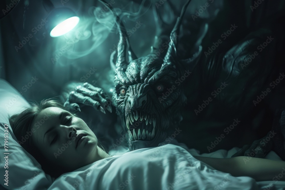 A woman's sleep is consumed by an eternal nightmare, a relentless ...