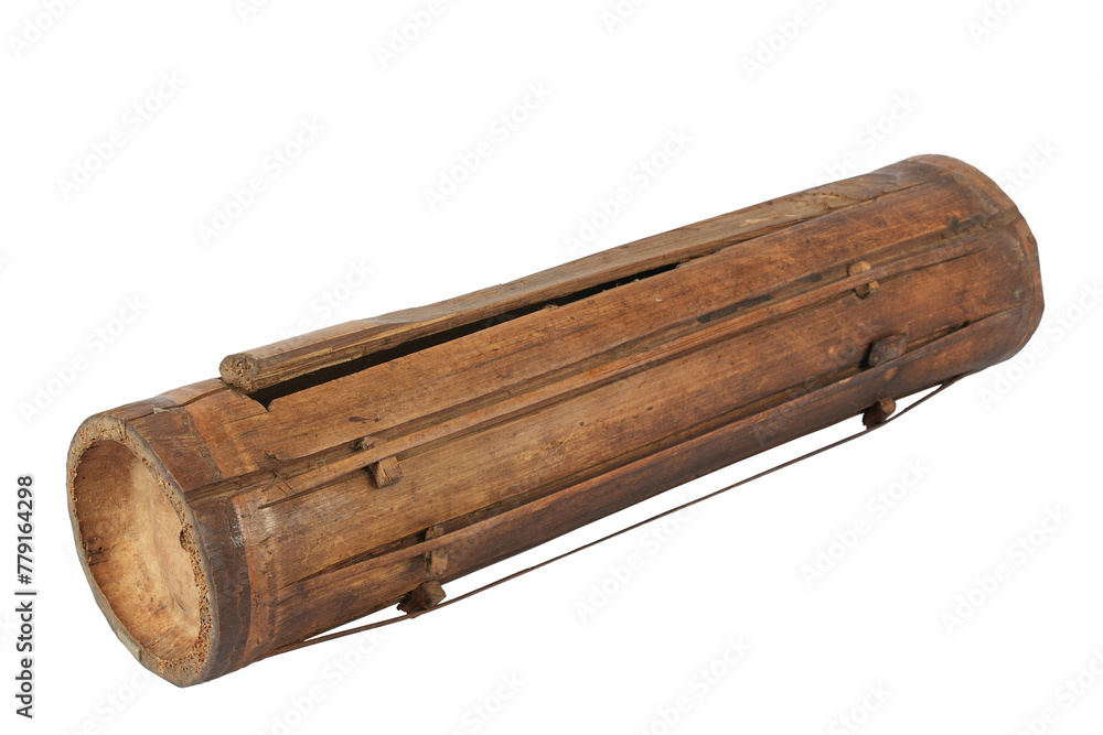 Cangor or teganing is a traditional musical instrument made from bamboo ...
