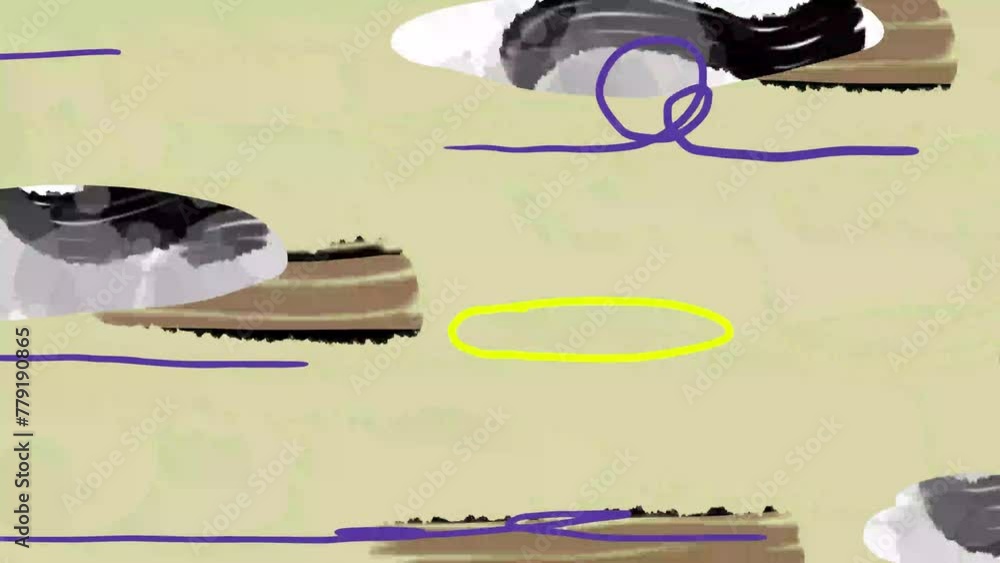 Retro Abstract 80's 90's Design Pattern Transition Background: Jazz ...