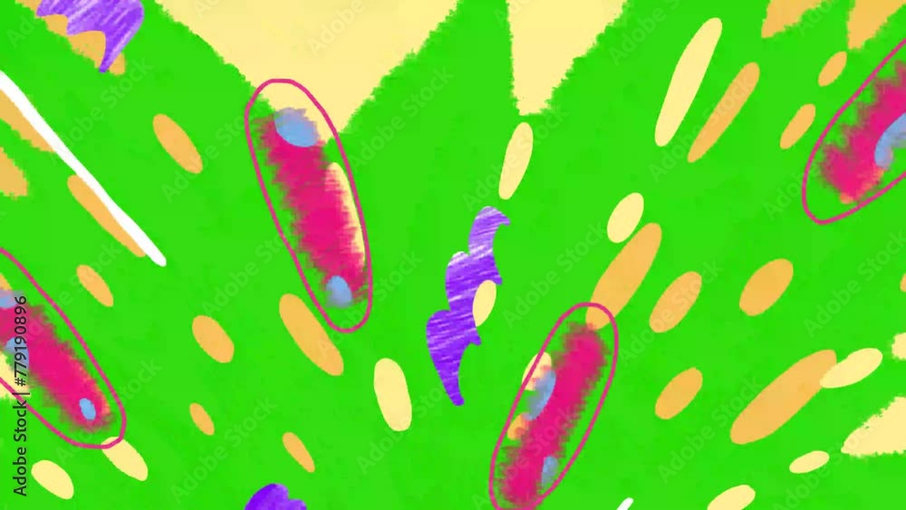 Retro Abstract 80's 90's Design Pattern Transition Background: Jazz ...