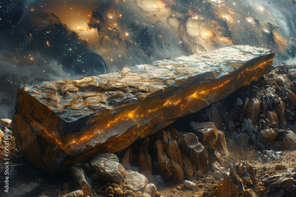 An encounter with alien artifacts, their purpose and origin a mystery ...