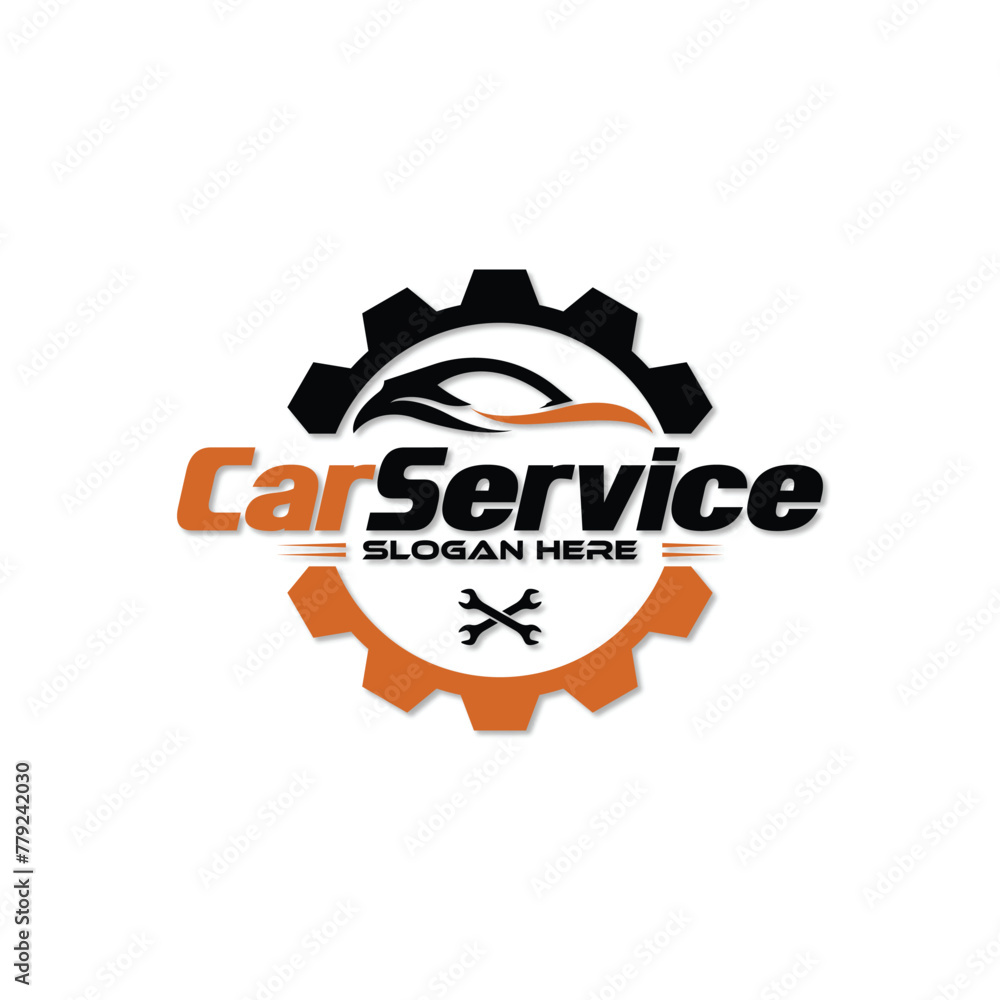 Auto repair car service logo, Auto service logo template, Perfect logo ...