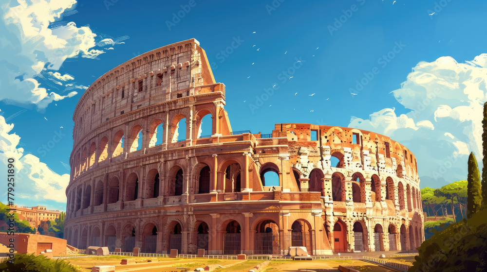 Colosseum's Enduring Glory A Detailed Look at Rome's Iconic ...