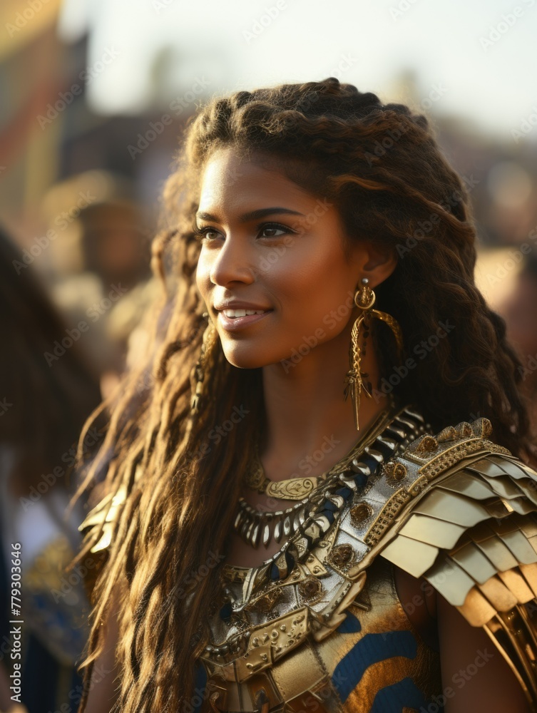 Gladiator in coliseum: fierce warrior in iconic roman arena, epitome of ...