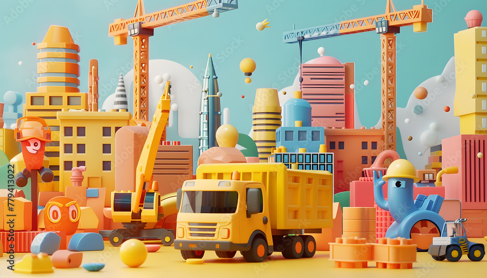 Foto de Visualize the construction emoji representing building ...