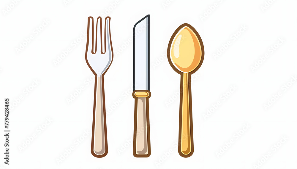 Picture the fork and knife emoji symbolizing dining food and culinary ...