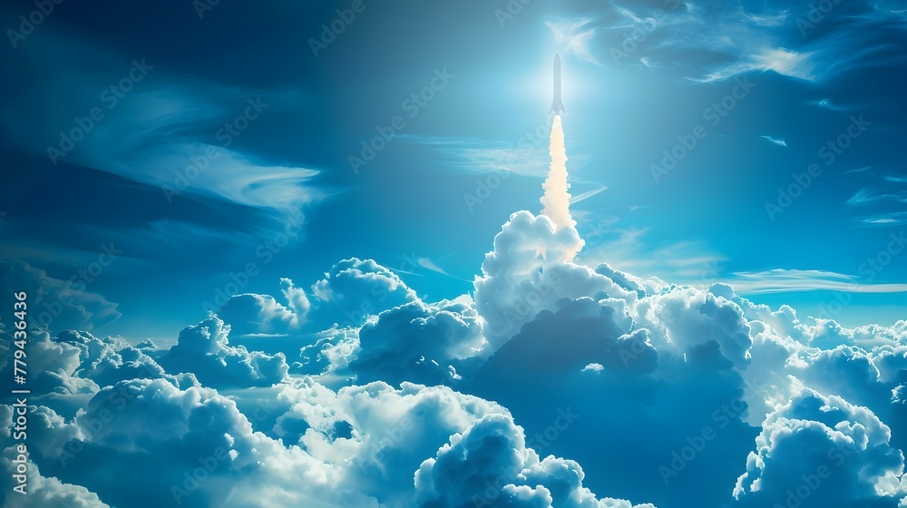 Glorious Celestial Expanse:A Breathtaking View of the Ethereal Sky ...