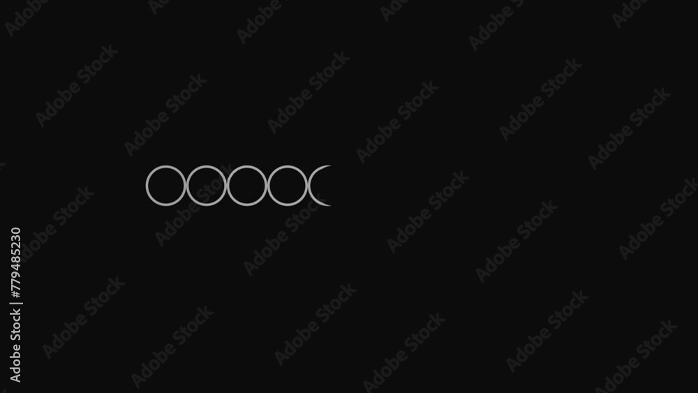 Horizontal dots menu Circle loading bar Download progress, preloader ...