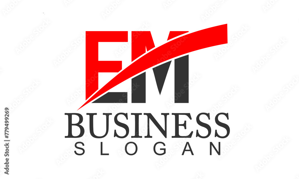 em letter, letters, em letters, EM logo, em initials, symbol, vector ...