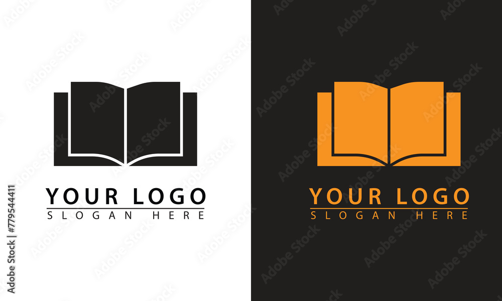 Book and college icon logo vector design. Good for use in universities ...