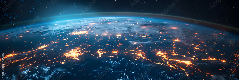 Vector Map Of The Planet World Map Global Social Planet Earth From