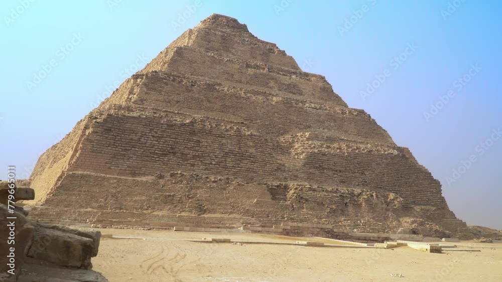 The Pyramid of Djoser or Djeser and Zoser, or Step Pyramid is an ...