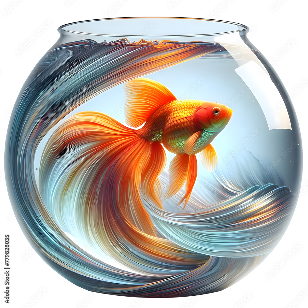 Golden fish png color fish png goldfish bowl png aquarium fish png fish ...