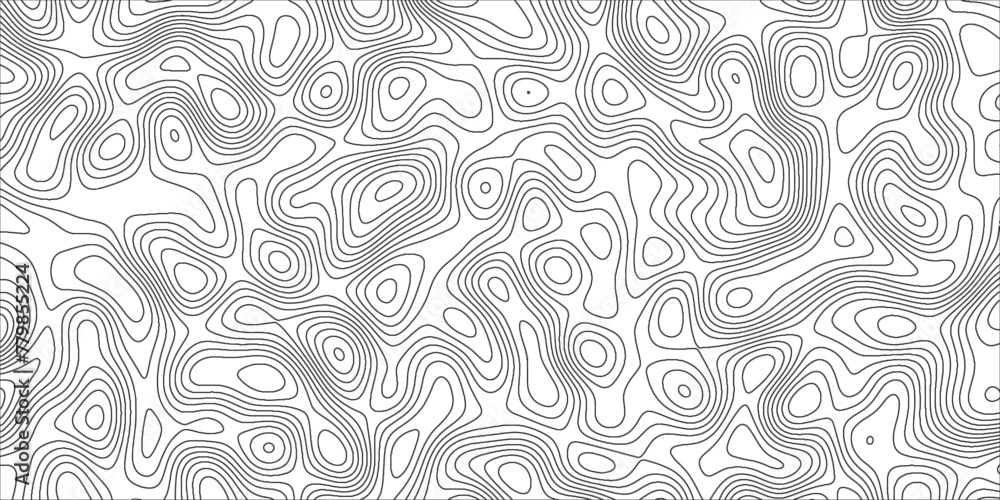 Topographic map background with geographic line map with elevation ...