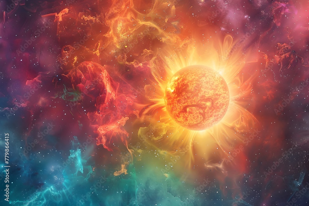 Radiant Sun Emits Invisible Wonders: A Spectrum of Cosmic Energy Beyond ...