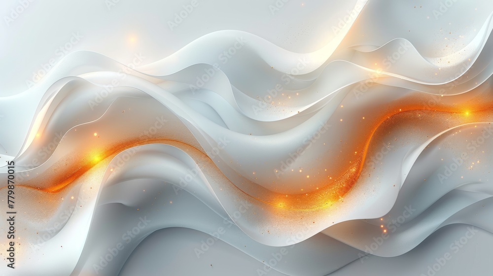 This elegant white background with golden lines would make the perfect ...