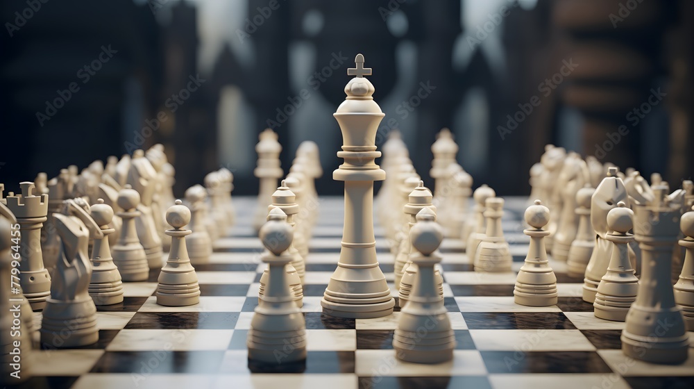 Imagine a crismis-themed chess tournament with AI-generated chess ...
