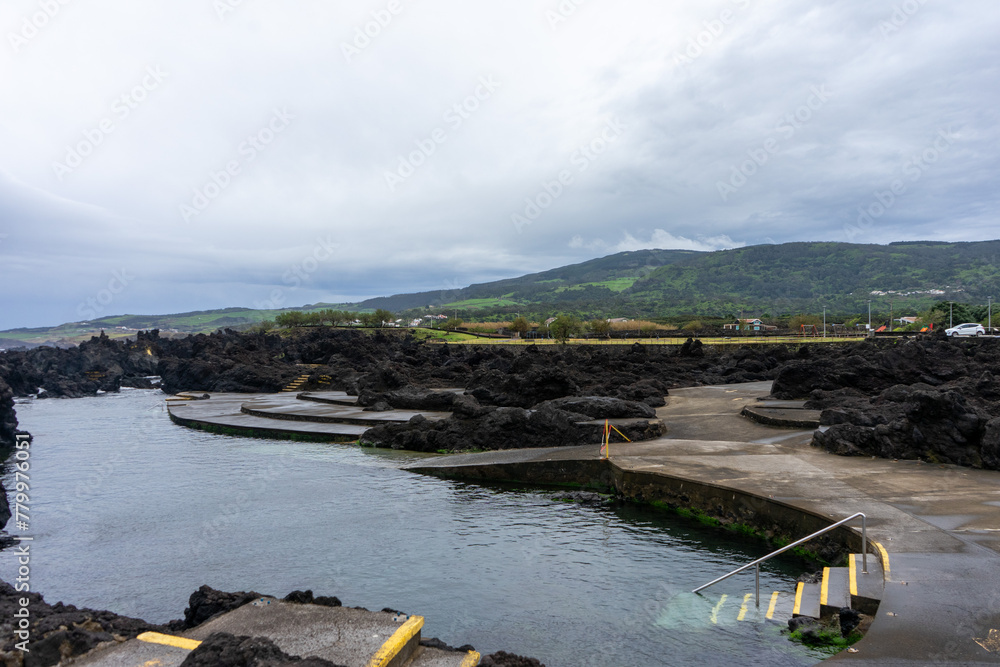 Foto de Stunning natural pools of Biscoitos, Terceira Island, Azores ...