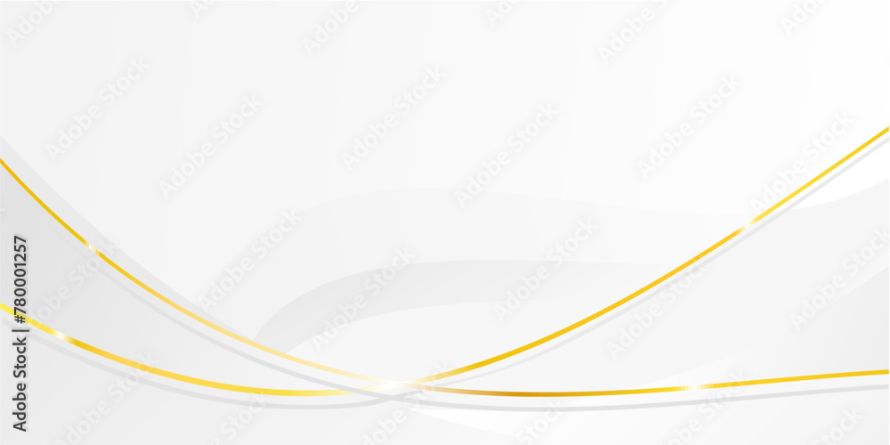 Golden curve line luxury background, Modern cover design. invitation ...