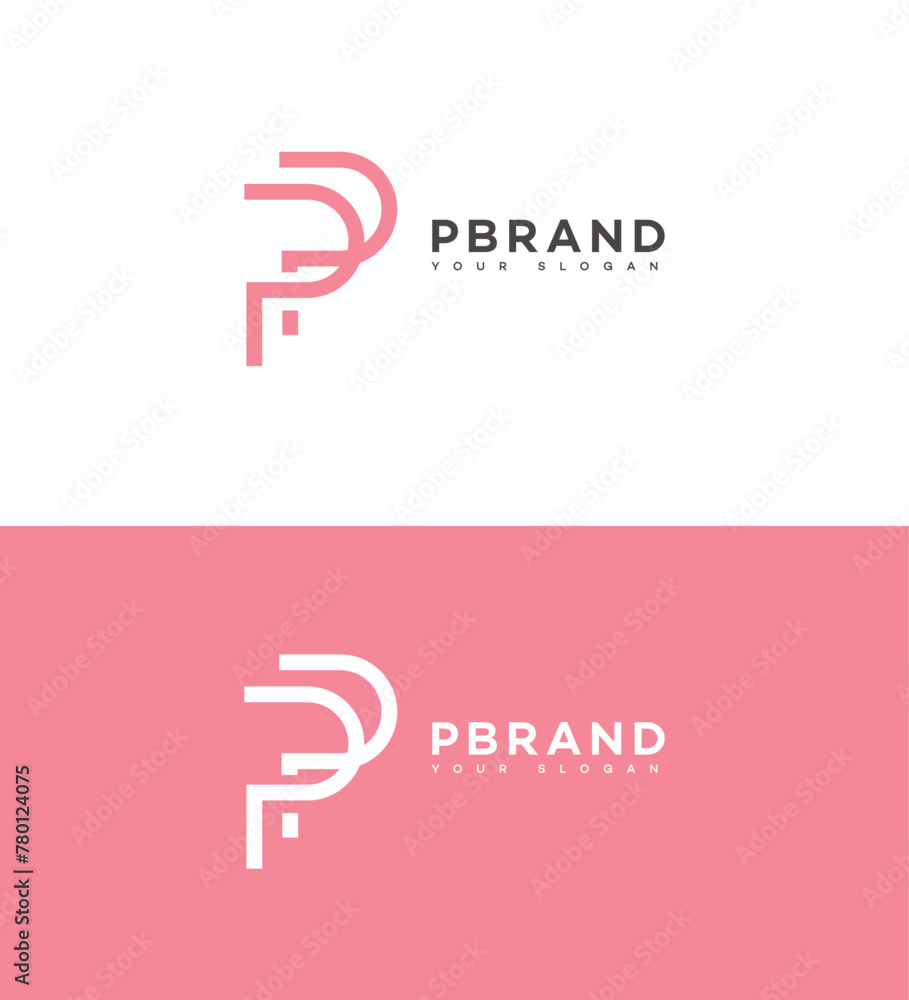 P Letter Logo Icon Brand Identity Sign, P Letter Symbol Template Stock ...