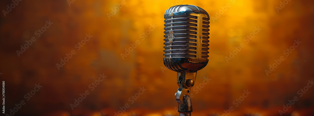 monochromatic color scheme, clean golden colored, simple vocal ...