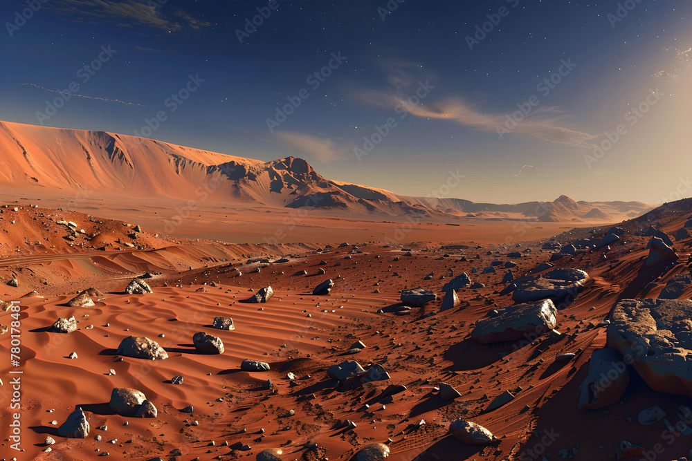 Journey of Discovery: An Awe-Inspiring Glimpse into Mars' Rust-Colored ...