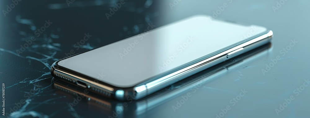 Realistic smartphone mockup. perspective mobile phone mockup similar to ...