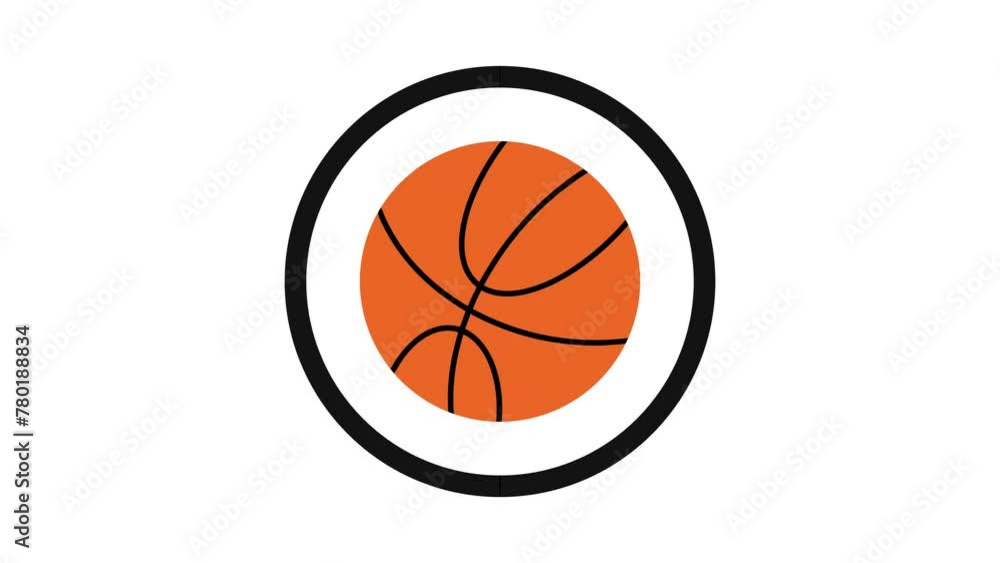 Basketball Transitions with Green Screen. Sport Slide Transition ...