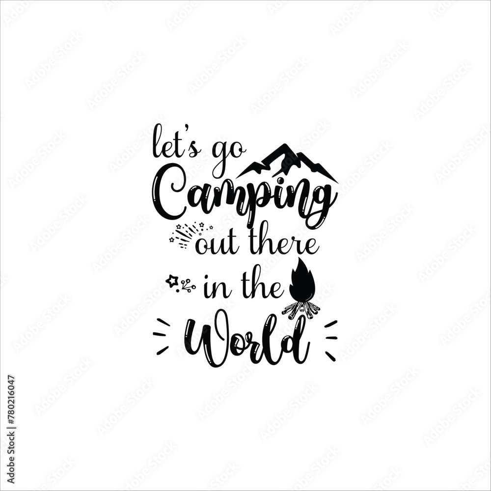 Camping Quote, Camp lover Quotes, SVG Cut Files, Happy camper Quotes T ...